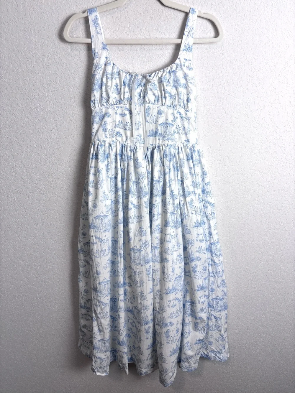Celebrity Pink | Dresses | Celebrity Pink Bridgerton Blue White Toile ...